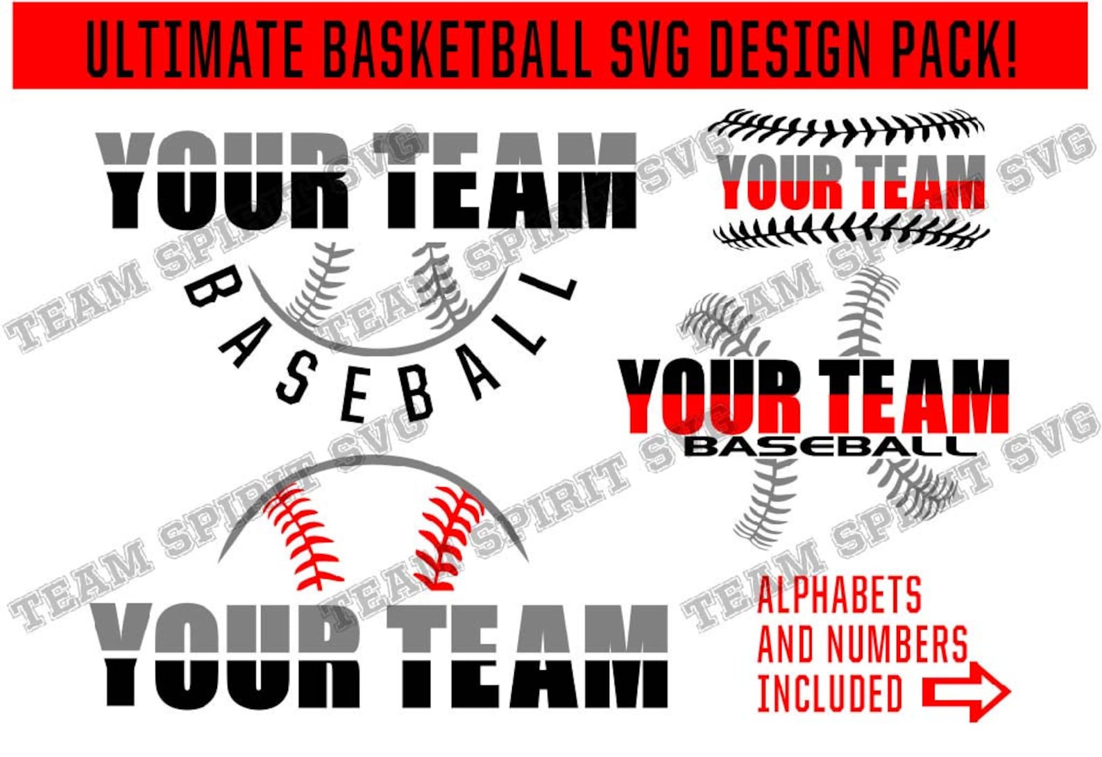 Baseball SVG Softball Team Svg Download File Dxf Eps Png - Etsy