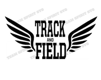 Track And Field Wing Logos