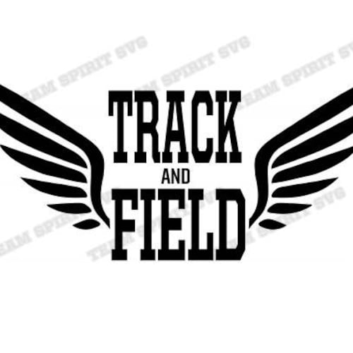 Track and Field Download Files SVG DXF EPS Silhouette - Etsy