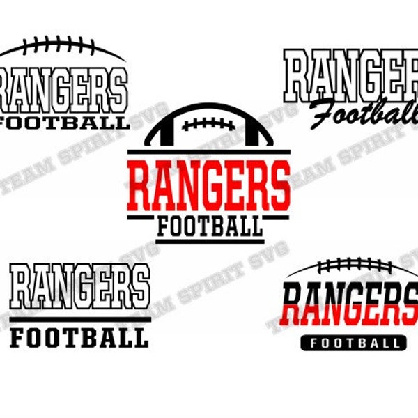 Rangers Football Svg - Etsy UK