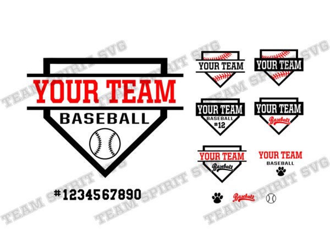 Baseball Base SVG Diy Baseball Shirt Design Download Files Sports ...
