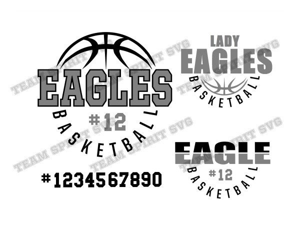 Eagles Basketball SVG Basketball Design Svg Download Files DXF, EPS ...