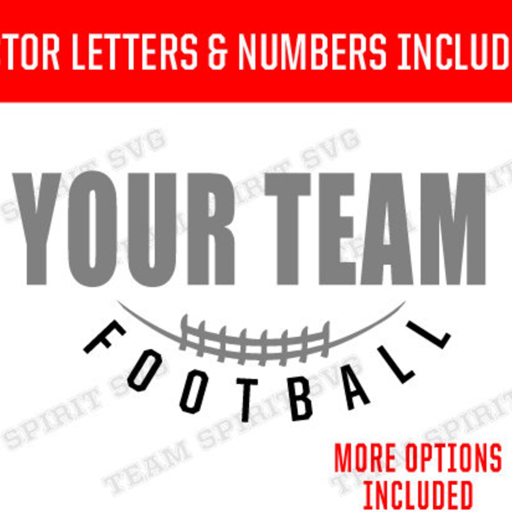 TeamSpiritSVG - Etsy