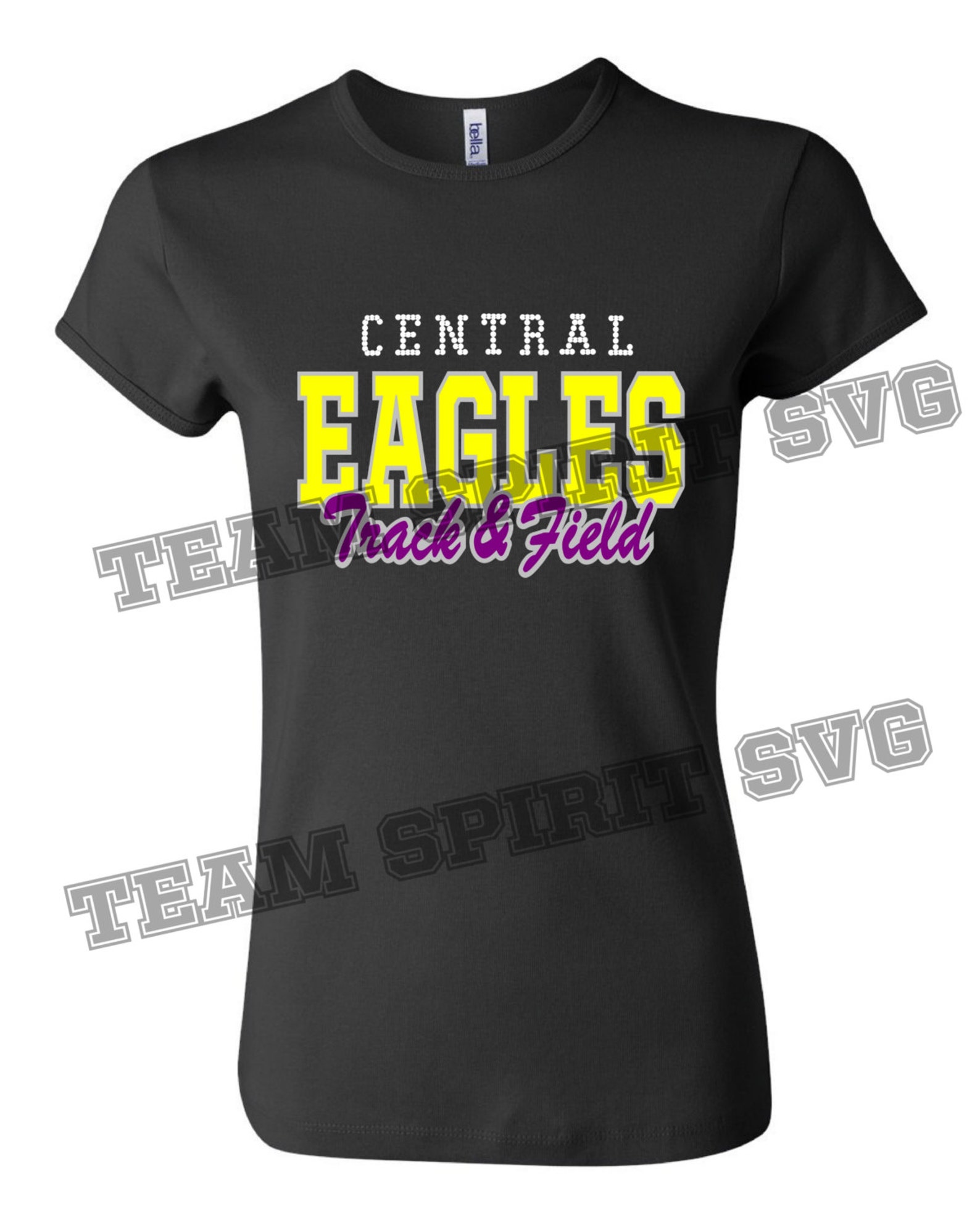 Eagles Track and Field Download File SVG DXF EPS - Etsy