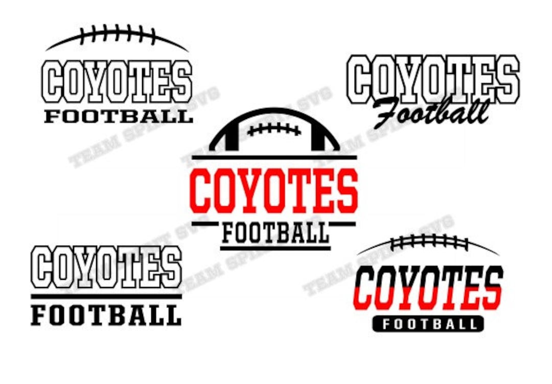 Coyotes Football Bundle Download Files - SVG, DXF, EPS, Silhouette ...