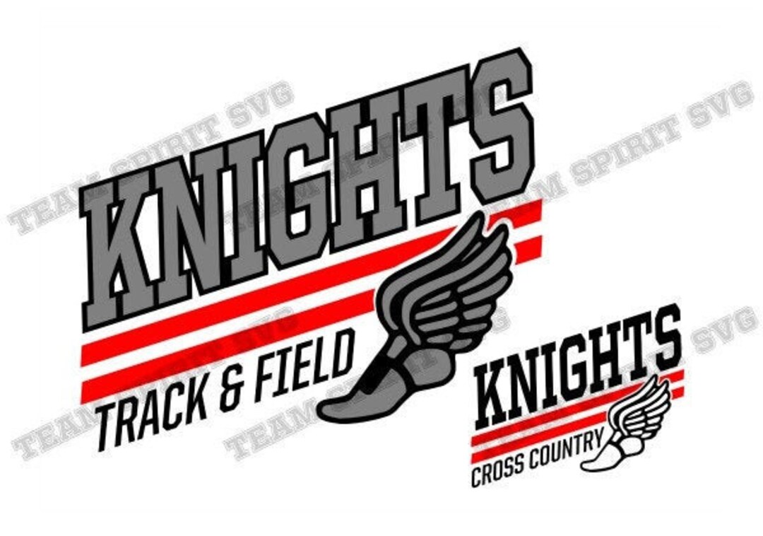 Knights Track SVG Cross Country SVG Track and Field Download File Dxf ...