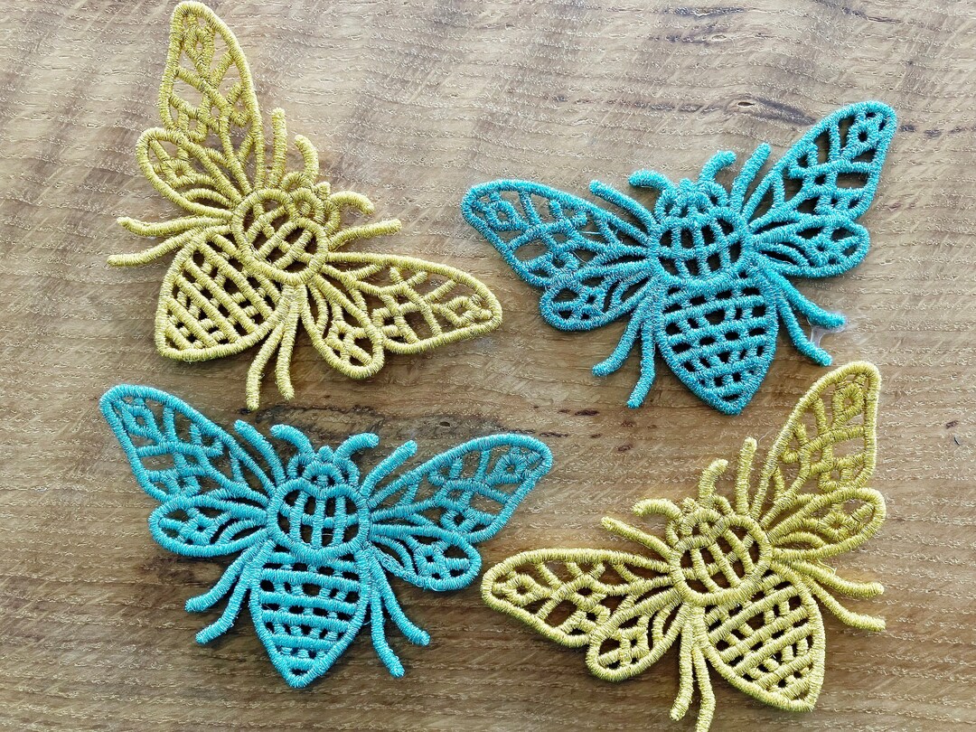 Gorgeous Lace Ornaments, Free Standing Lace, Bees, Steampunk, Mistletoe ...
