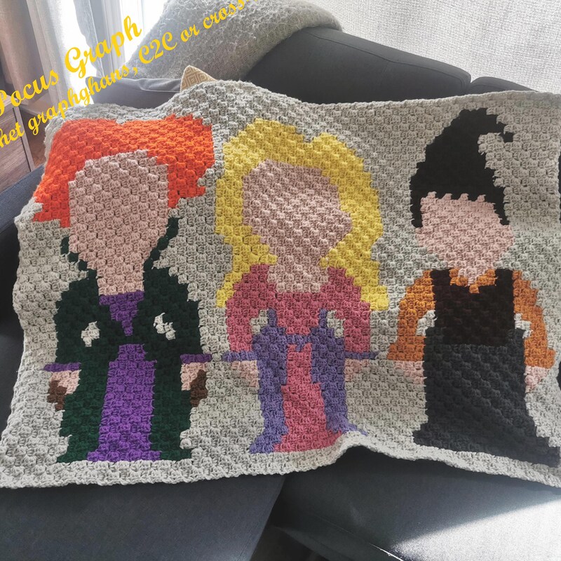 Graphghan Crochet Pattern - Etsy
