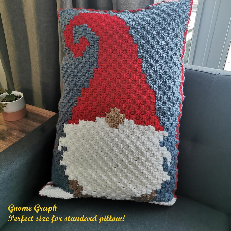 Gnomes Graph (for Crochet Graphghans, C2C or Cross-stitch) - Etsy