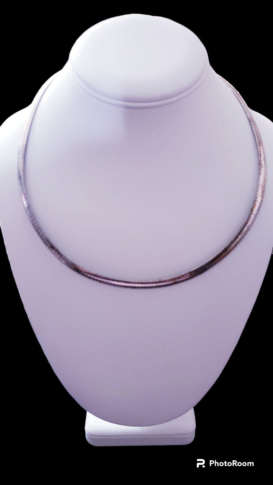 Chaîne / Collier Omega italien 4,0 mm en argent sterling 925 30 grammes ...