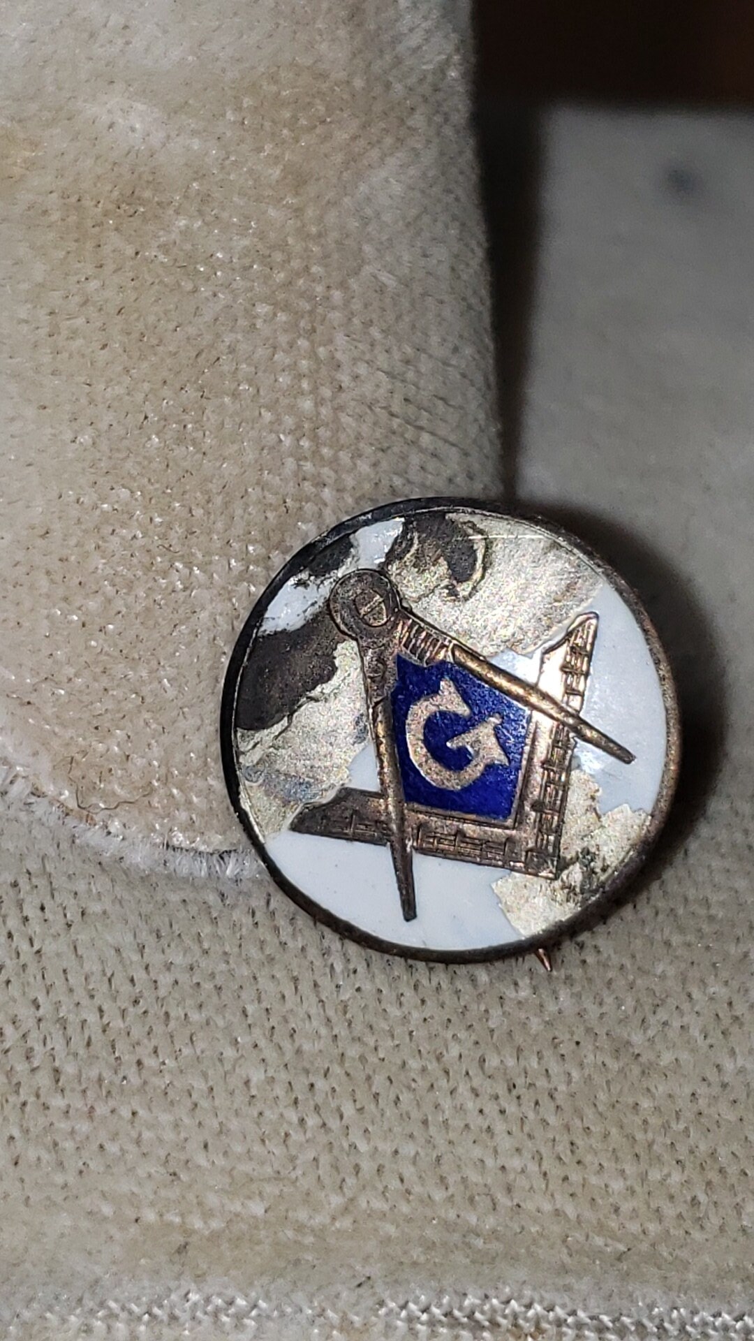 10KT Gold Antique Masonic Lapel Pin - Etsy