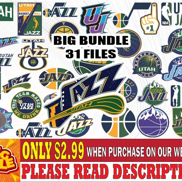 Utah Jazz Svg - Etsy