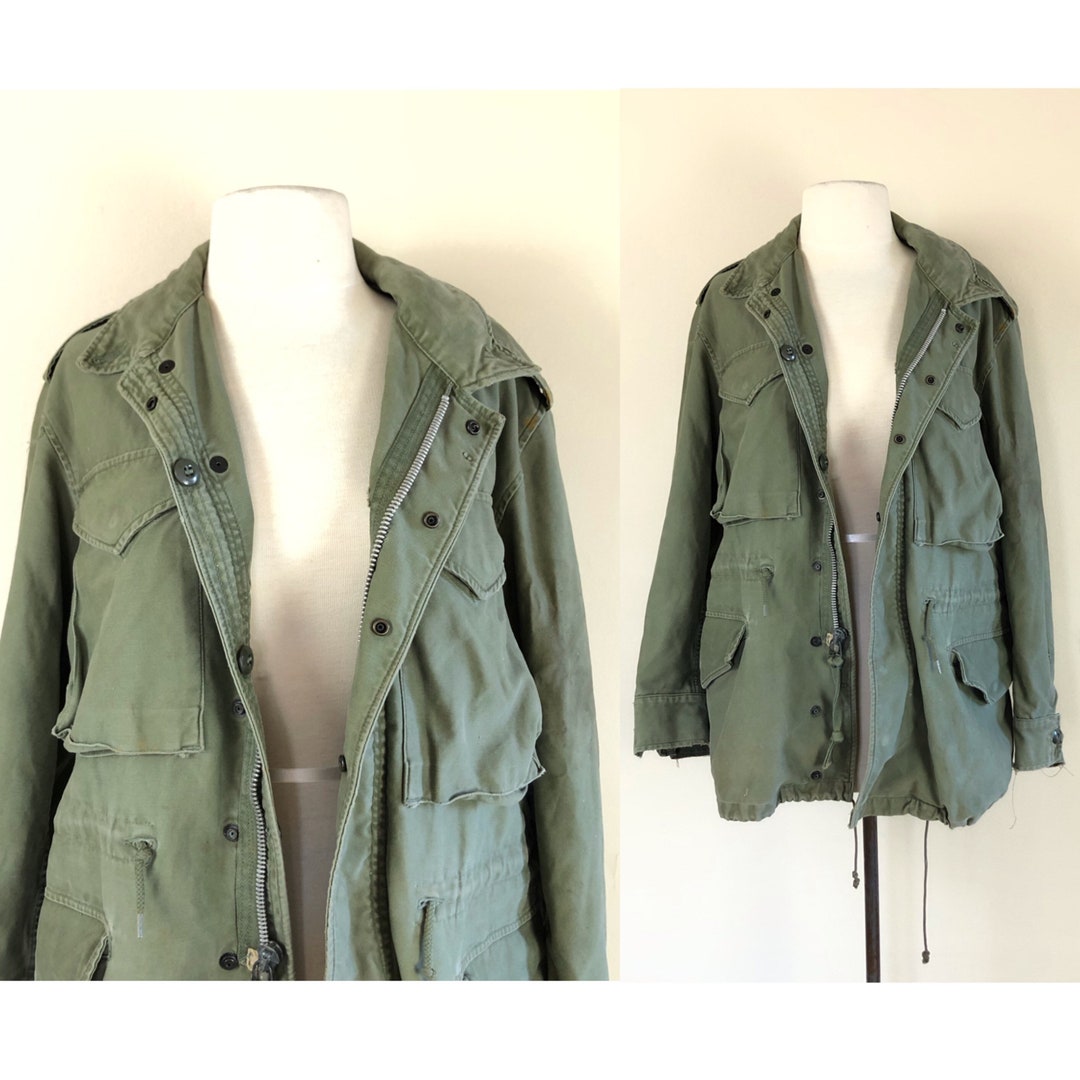 Vintage Rare Army Field Jacket Early 1950s | M-51 Cold Weather Korean ...