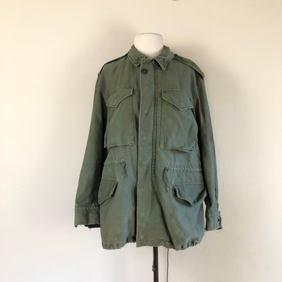 vintage rare army field jacket early 1950s | M-51 col… - Gem