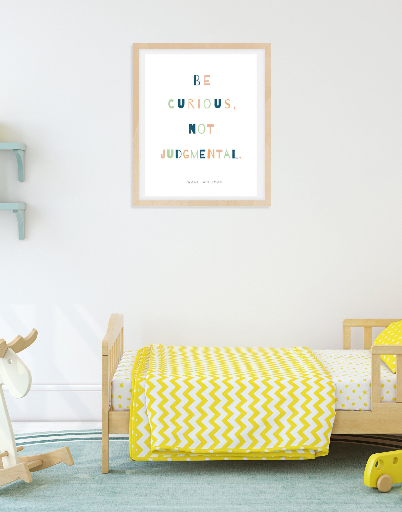 Equality Wall Art, Inclusion Classroom Decor, Be Curious, Not ...