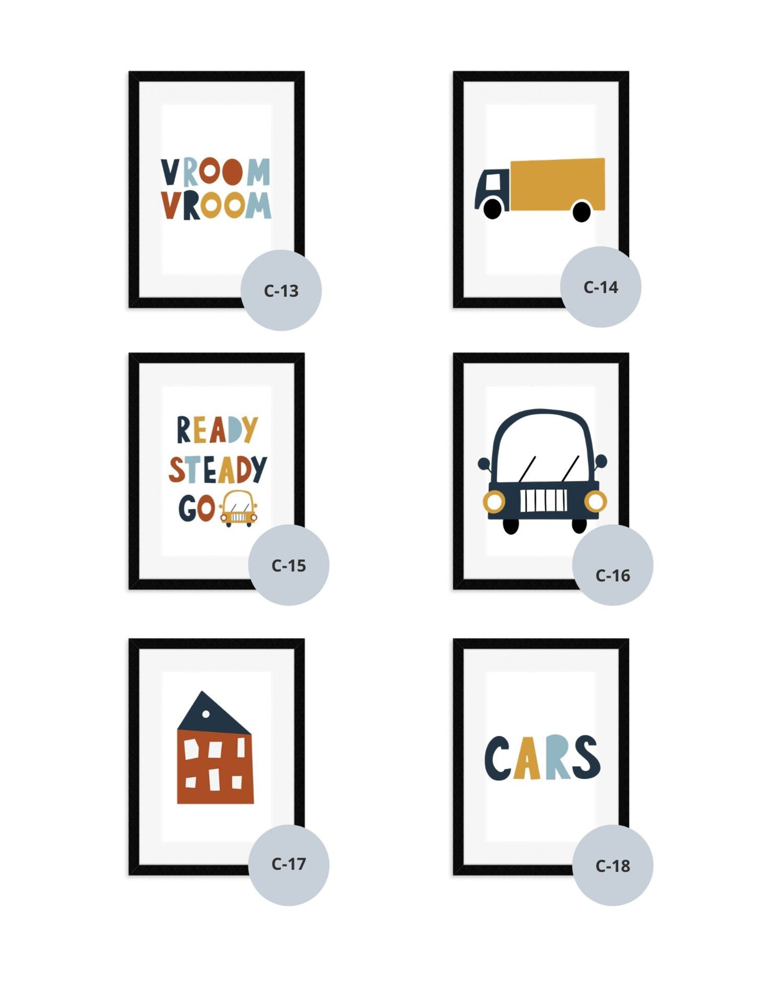 Build Your Own Bundle Printable Colorful Playroom Boys - Etsy