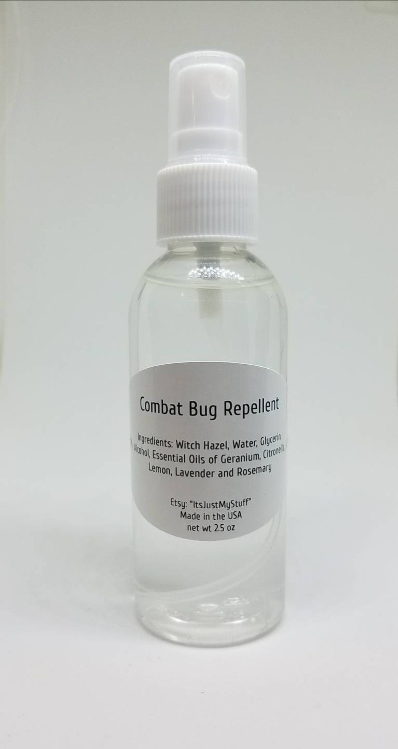 Combat Bug Repellent Spray 2.5 Oz Organic - Etsy