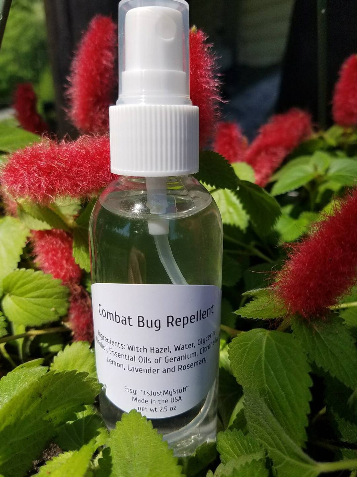 Combat Bug Repellent Spray 2.5 Oz Organic - Etsy