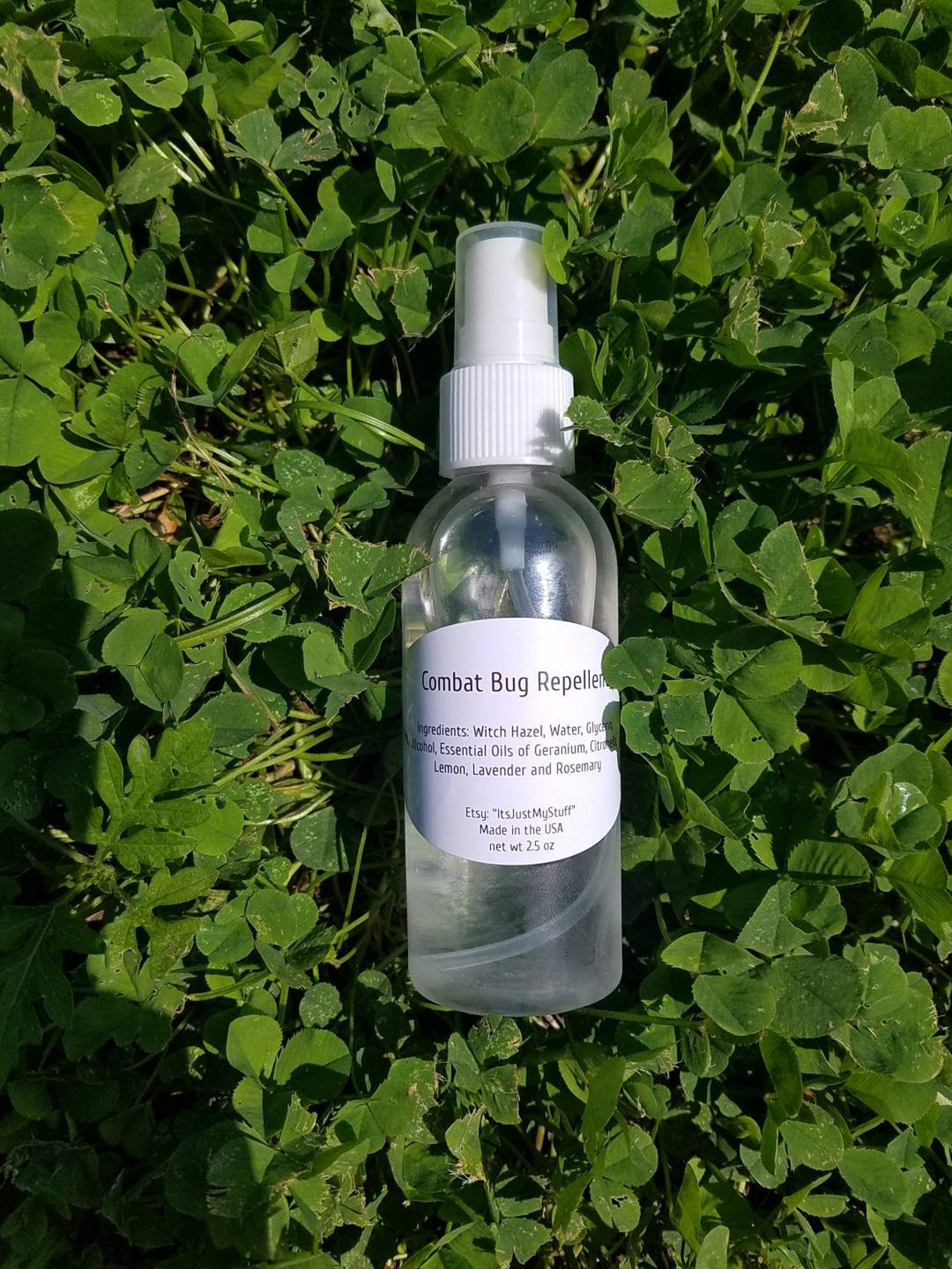 Combat Bug Repellent Spray 2.5 Oz Organic - Etsy