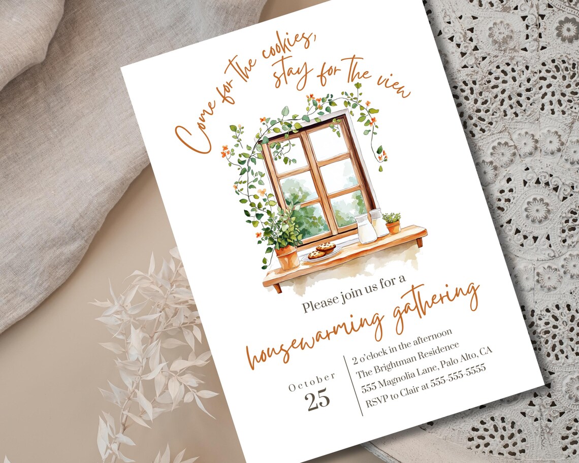 Editable House Warming Invitation, House Warming Party, Housewarming ...
