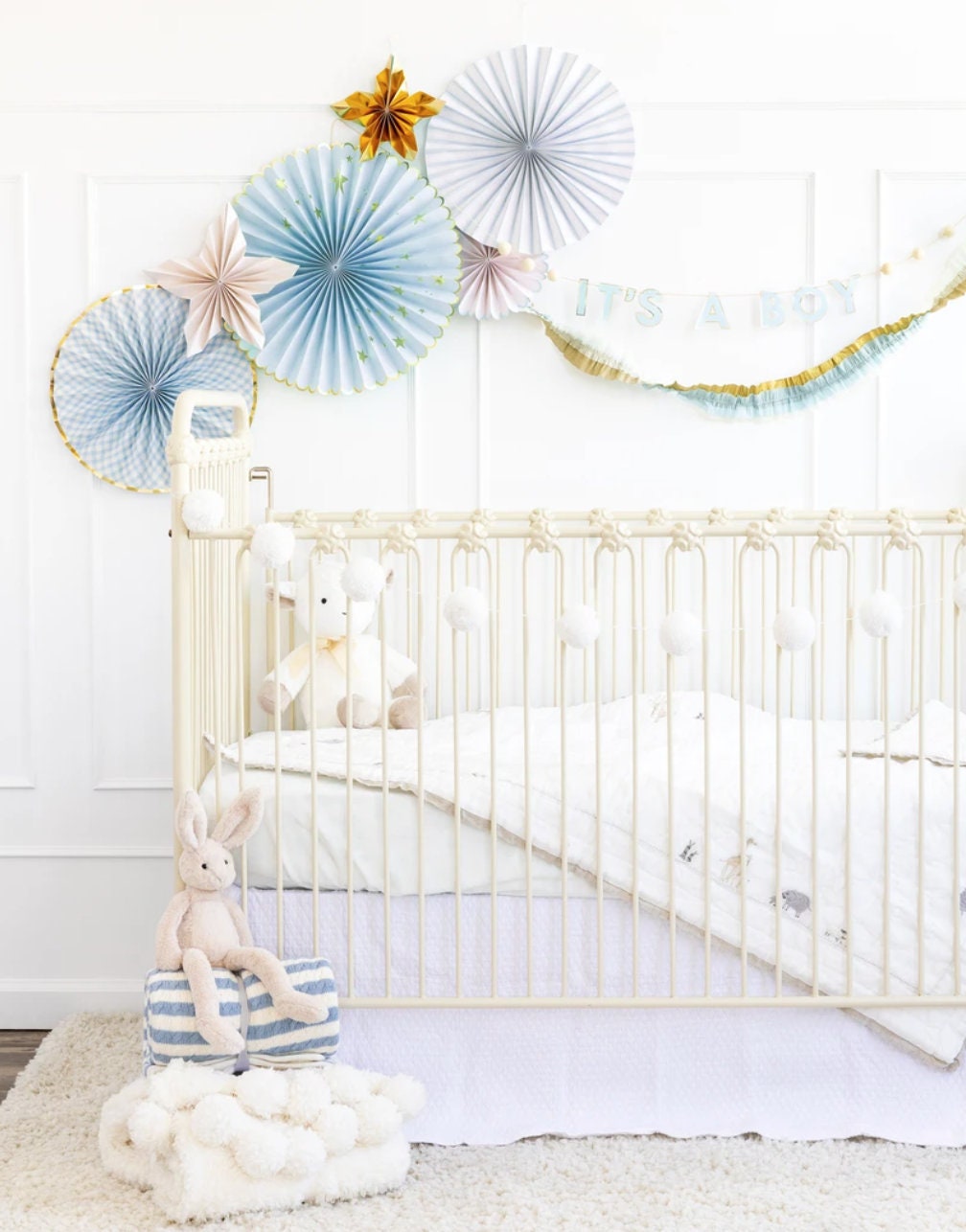 Baby Blue Pinwheel Backdroppaper Rosette Backdropwall - Etsy
