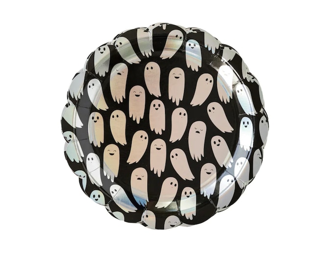 Holographic Ghosts Plates - Etsy