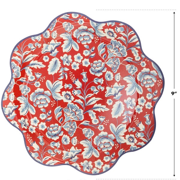 Floral Plates - Etsy