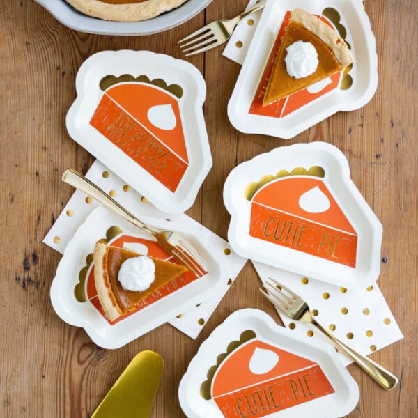 Pie Paper Plates - Etsy