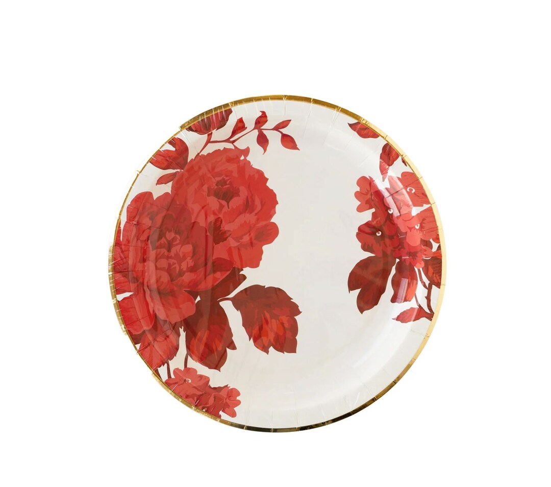 Floral Plates Plates - Etsy