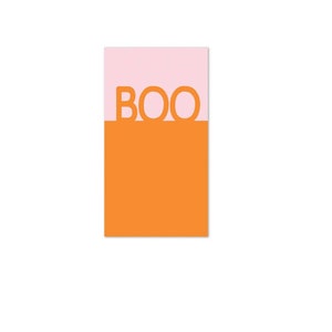 Happy Hunting Ghost Plate/ Boo Plate/ Scalloped Plate/ Pumpkin Napkin ...