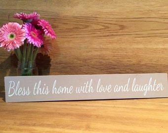 Bless Home Sign - Etsy