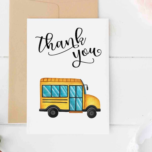 Driver Thank You Cards - Etsy