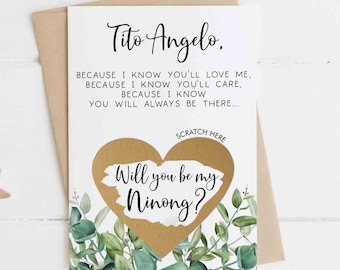 Will You Be My Ninang - Etsy