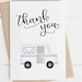Mail Carrier Thank You Card, Letter Carrier, Thank You Card for Postal ...