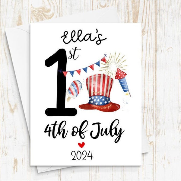 First 4th of July - Etsy