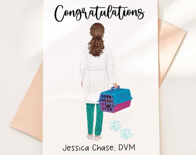 Handmade 3D Male Vet and Animals Greeting Card, Birthday ,any Occasion ...