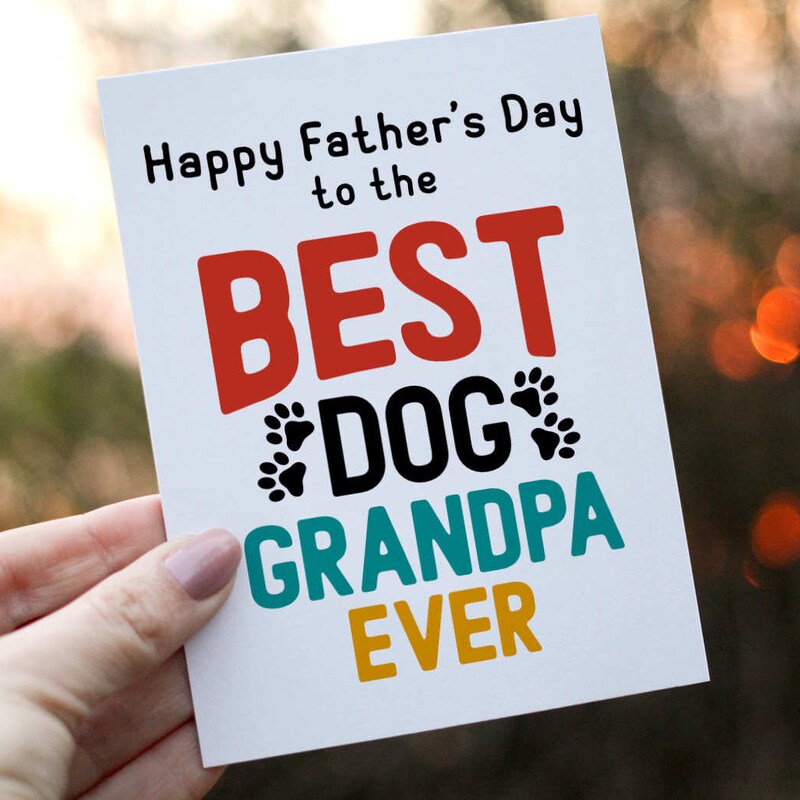 Dog Grandpa - Etsy