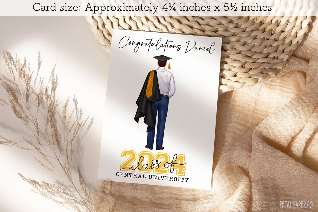 Graduation Card, Congratulations Grad Card, Happy Graduation Card ...