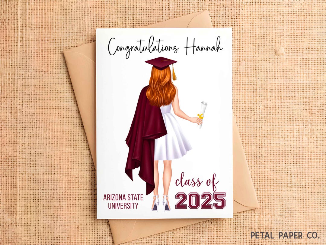 Graduation Card, Congratulations Grad Card, Happy Graduation Card ...