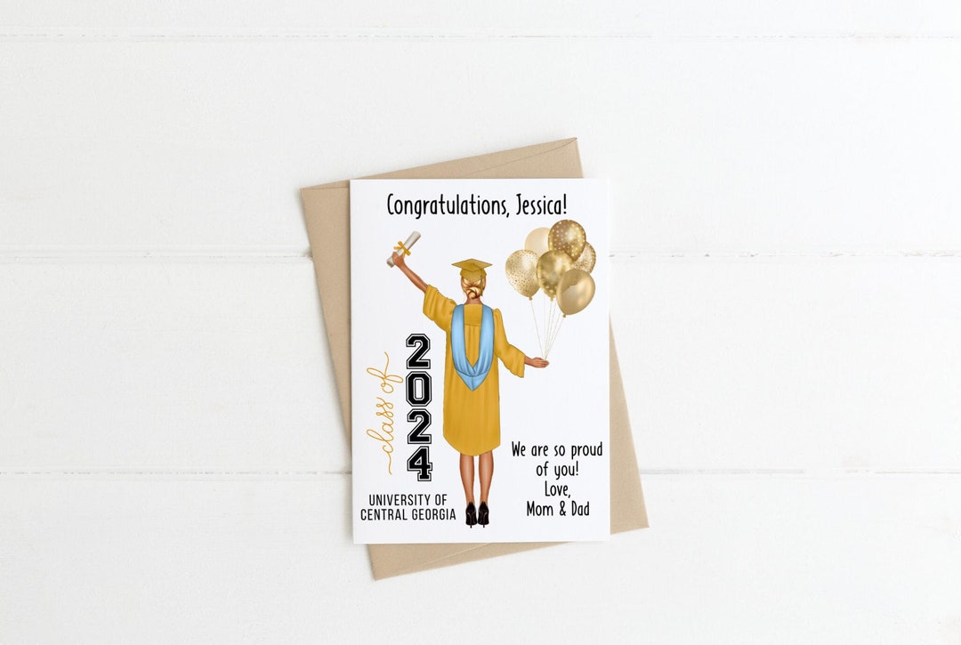 Graduation Card, Congratulations Grad Card, Graduation Card for Senior ...