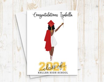 Personalized Graduation Card, Set of Congratulations Grad Card, Grad ...