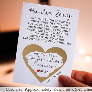 Confirmation Sponsor Card, Will You Be My Confirmation Sponsor? Scratch ...