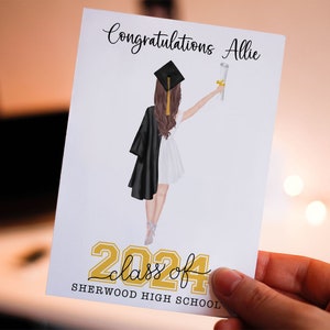 Graduation Card, Congratulations Grad Card, Graduation Card for Senior ...