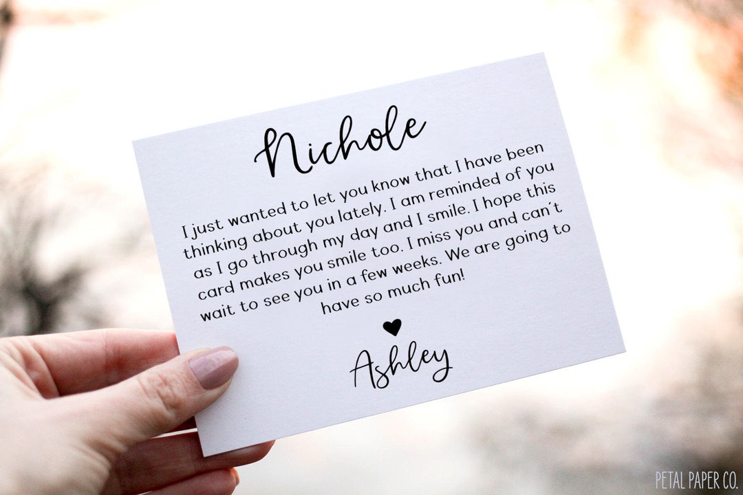 Custom Card, Personalized Card, Your Message Here, Custom Greeting Card, Custom Text, Customized ...