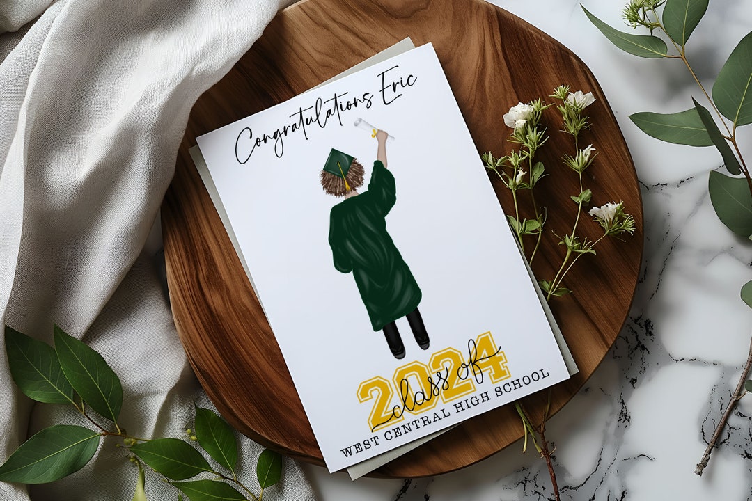 Graduation Card, Congratulations Grad Card, Happy Graduation Card ...