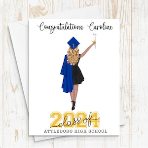 Graduation Card, Congratulations Grad Card, Graduation Card for Senior ...