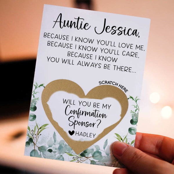 Confirmation Sponsor - Etsy