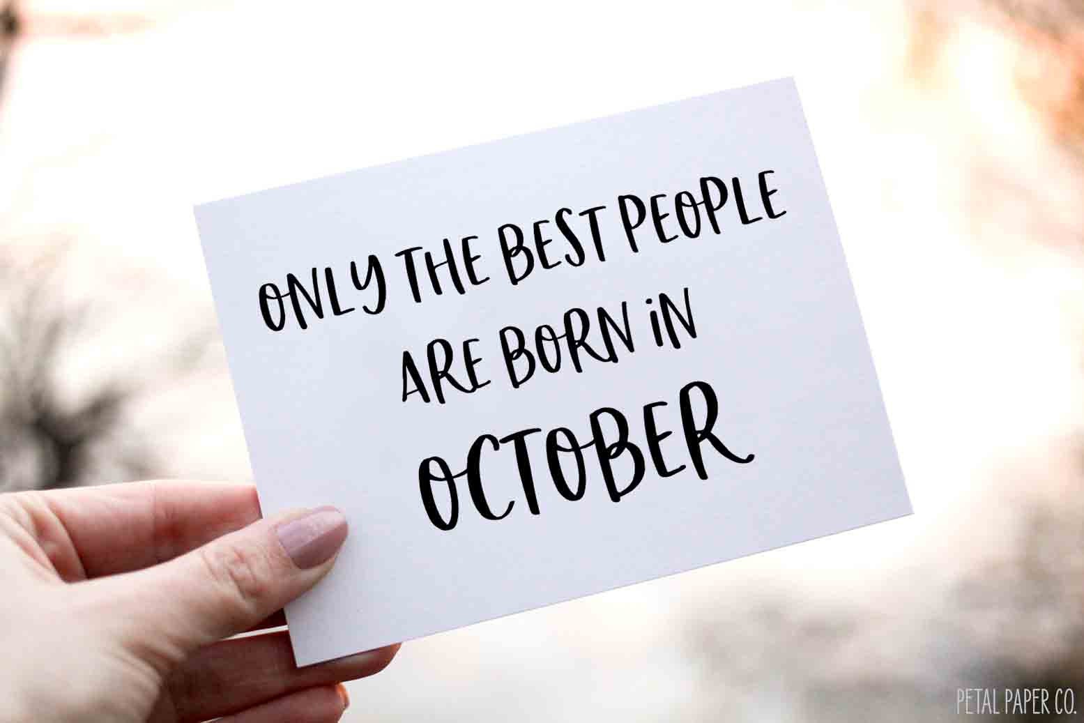 October Born