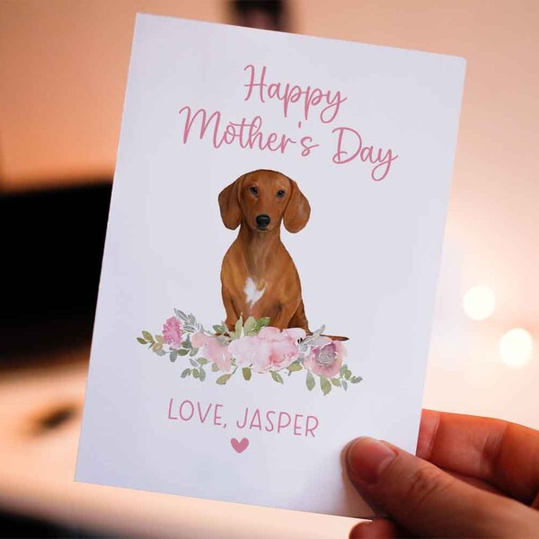 Dachshund Card - Etsy