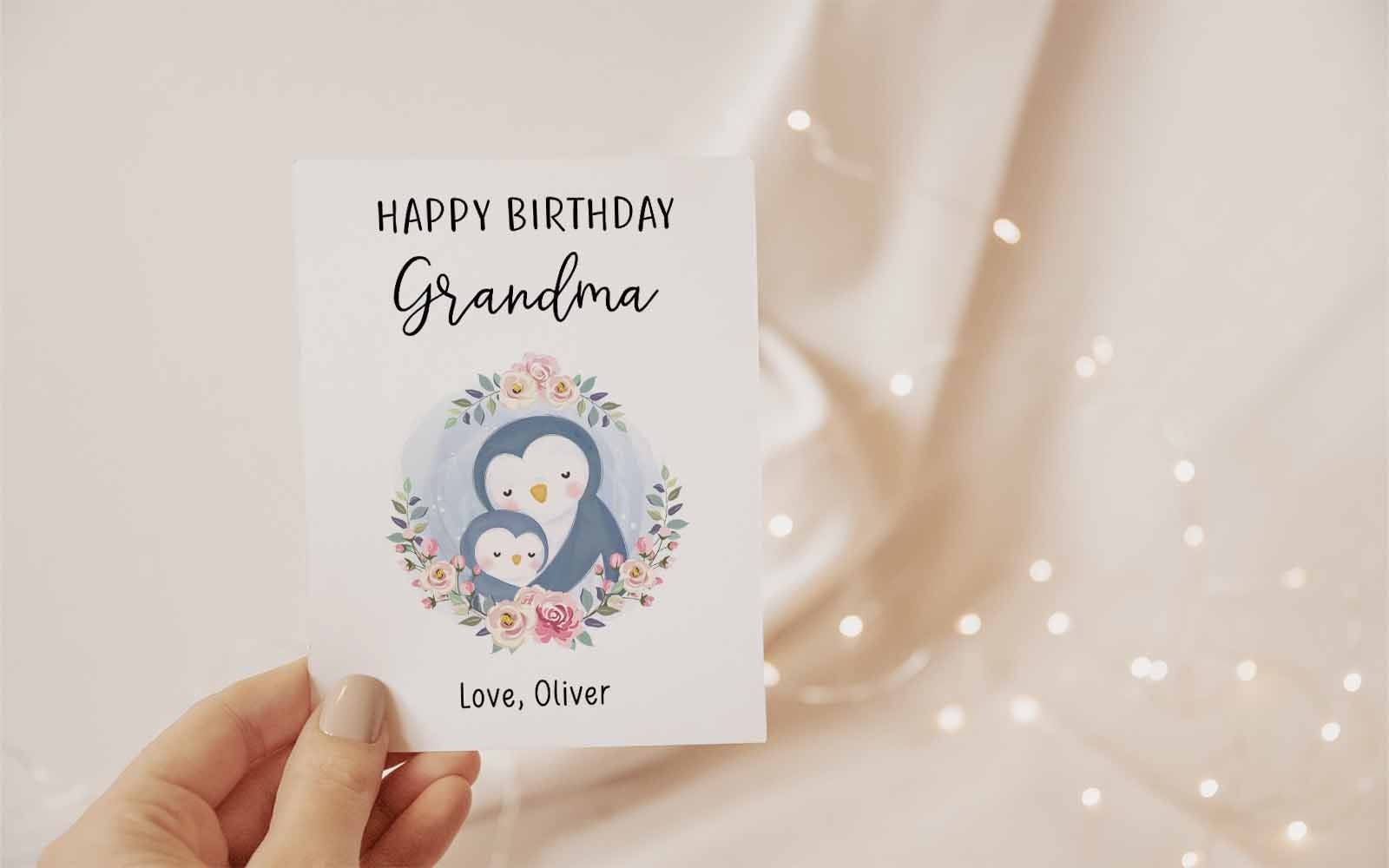 Happy Birthday Grandma Cute